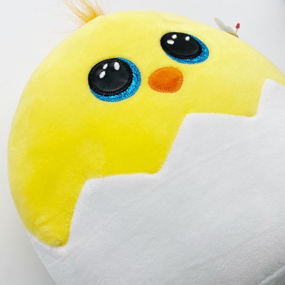 Ty | Toys | Nwt Ty Squishaboo Yellow Popper Chick Plush | Poshmark